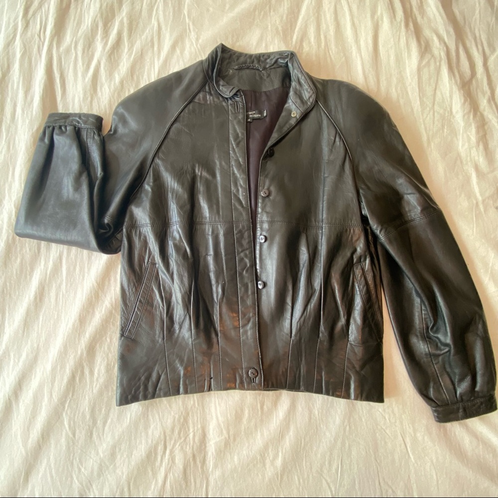 1980’s Leather Topper - Gem